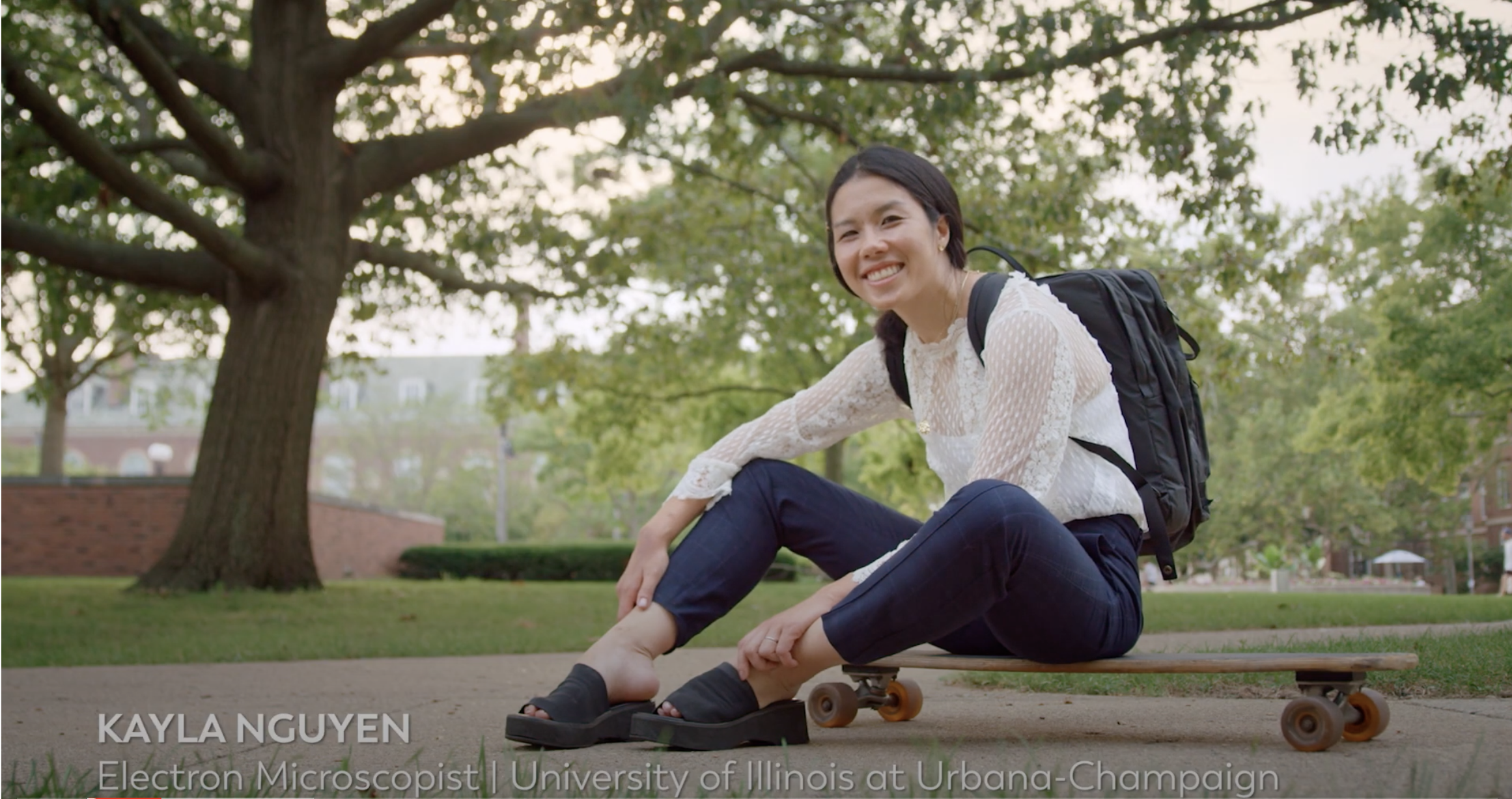 Kayla Nguyen, a postdoctoral scholar in the Huang group, has received ...