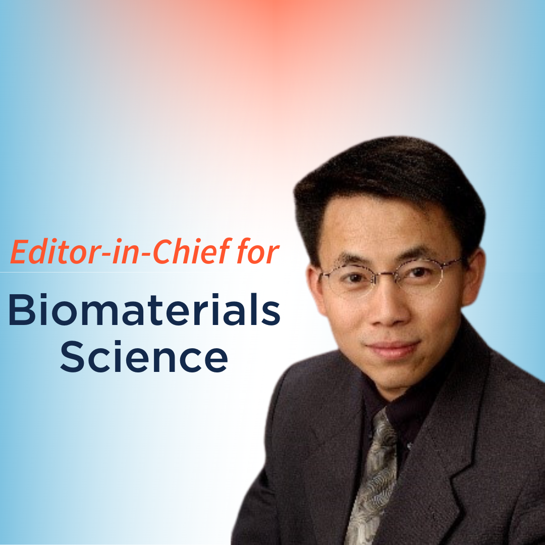 Jianjun Cheng editor-in-chief of Biomaterials Science | Materials ...