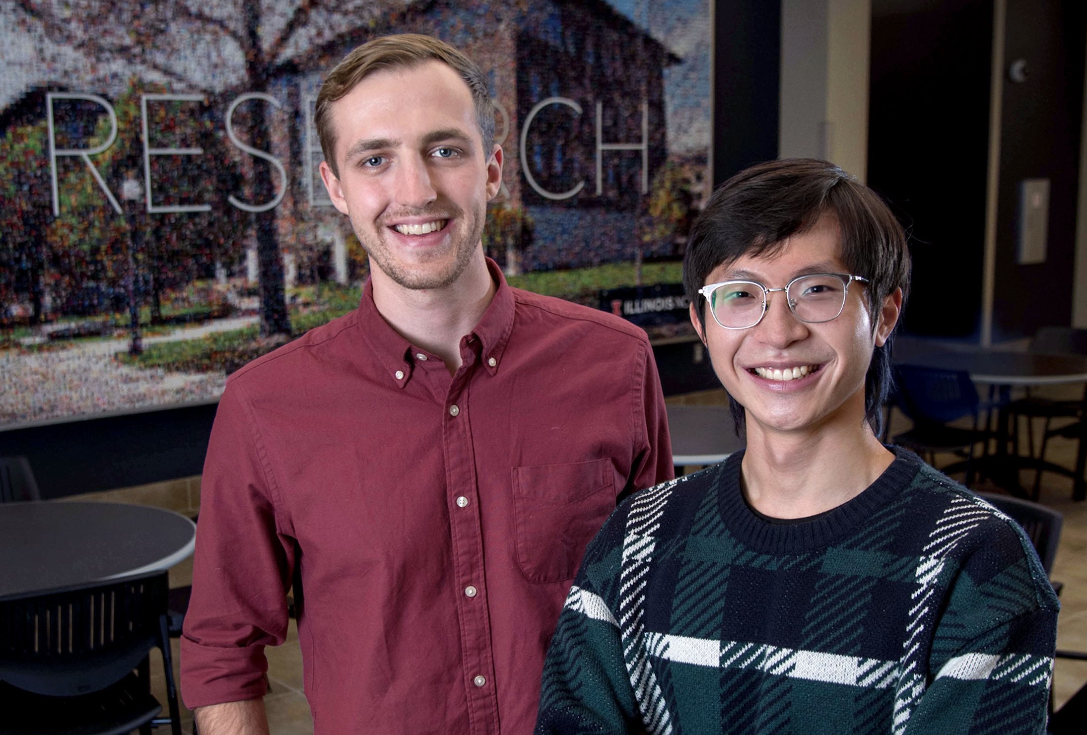 Grad students Kim, Day push past comfort zones to win AI Hackathon in ...