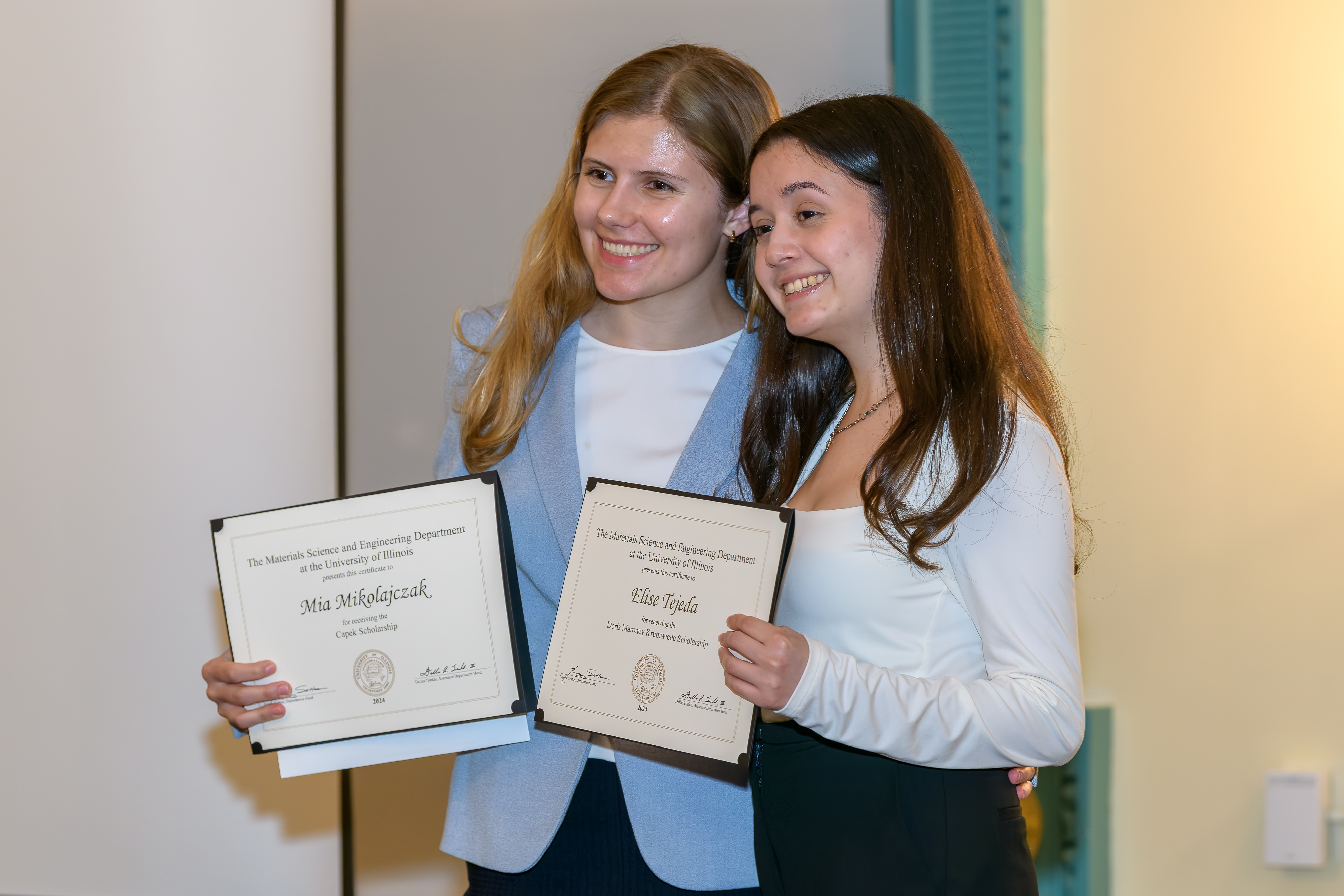 Materials science celebrates alumni, students at annual banquet ...